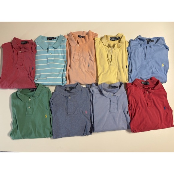 Ralph Lauren | Shirts | Vtg Mens Polo Ralph Lauren Polo Shirt Bundle Of ...